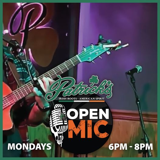 Open Mic Night Monday's with John McArthur & Singer Songwriter Contest ...