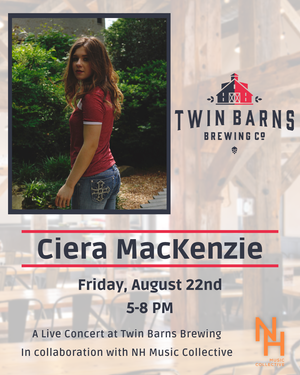 Ciera MacKenzie - Twin Barns Brewing Co., Meredith NH - NH Lakes Region ...