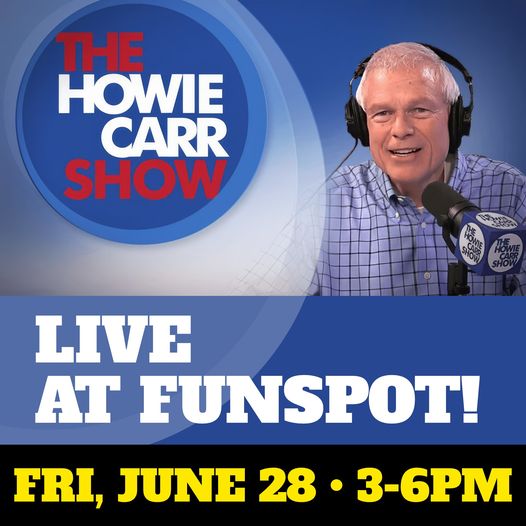 The Howie Carr Show Live at Funspot, Laconia NH - NH Lakes Region Tourism Association