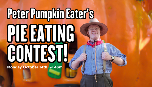 Peter Pumpkin Eater's Pie Eating Contest - Storyland, Glen NH - NH ...