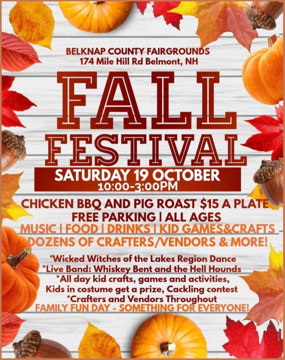 Fall Festival - Belknap County Fairgrounds, Laconia NH - NH Lakes ...