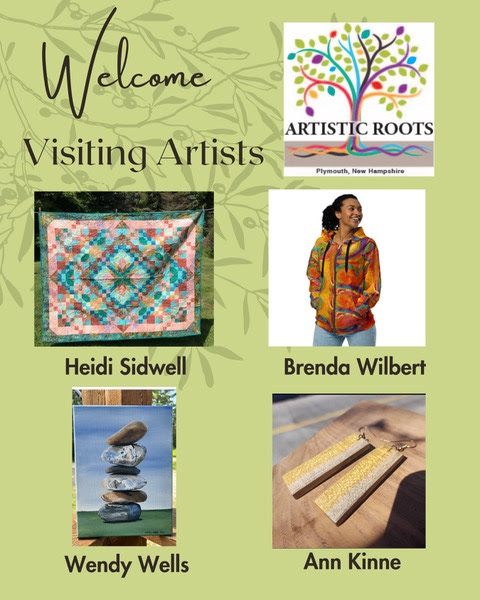 Visiting Artists July - Artistic Roots, Plymouth NH - NH Lakes Region ...
