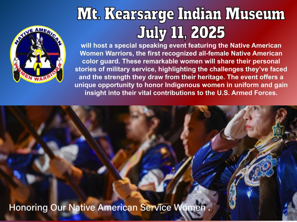 Native American Women Warriors - Mt. Kearsarge Indian Museum, Warner NH ...