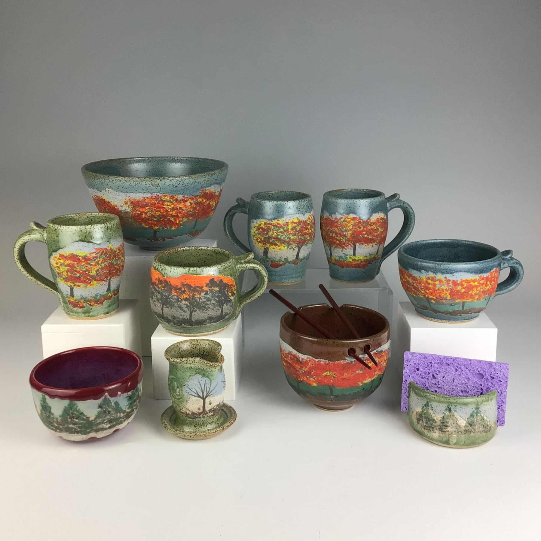 Pottery Artist Michael Gibbons - League of NH Craftsmen - Meredith Fine ...