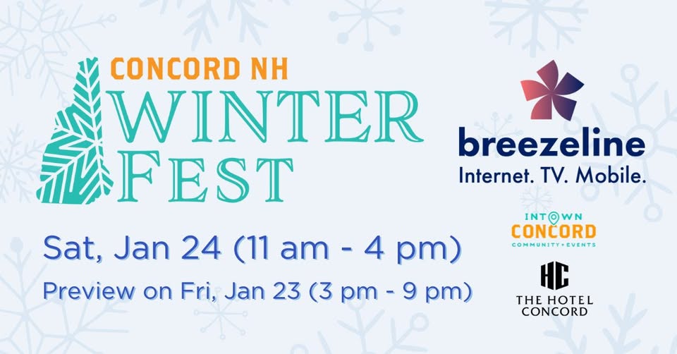 2026 Concord NH Winter Fest - Downtown Concord NH - NH Lakes Region ...